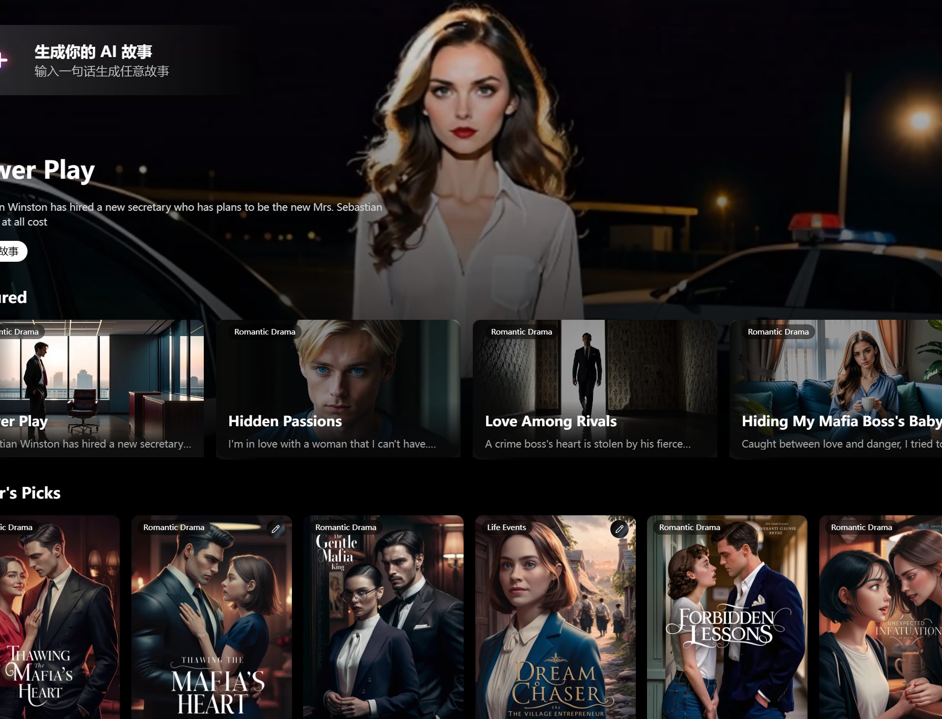 MidReal - AI驱动的互动式长篇叙事创作平台 | AI工具阁